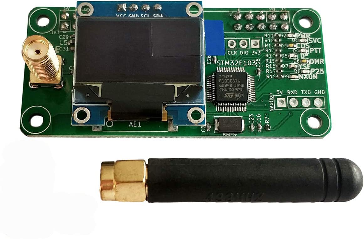 Amazon.com: GOOZEEZOO MMDVM Hotspot Board (V1.5.2) + Antenna Support ...