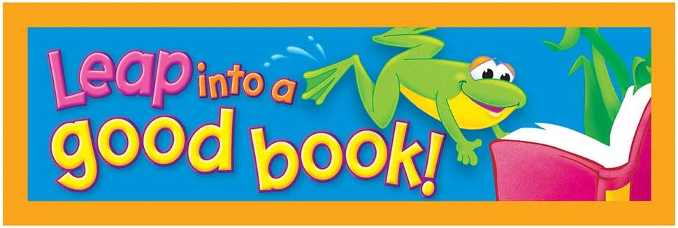 36 'Leap into a Good Book' Children's Bookmarks for Teachers : Amazon ...