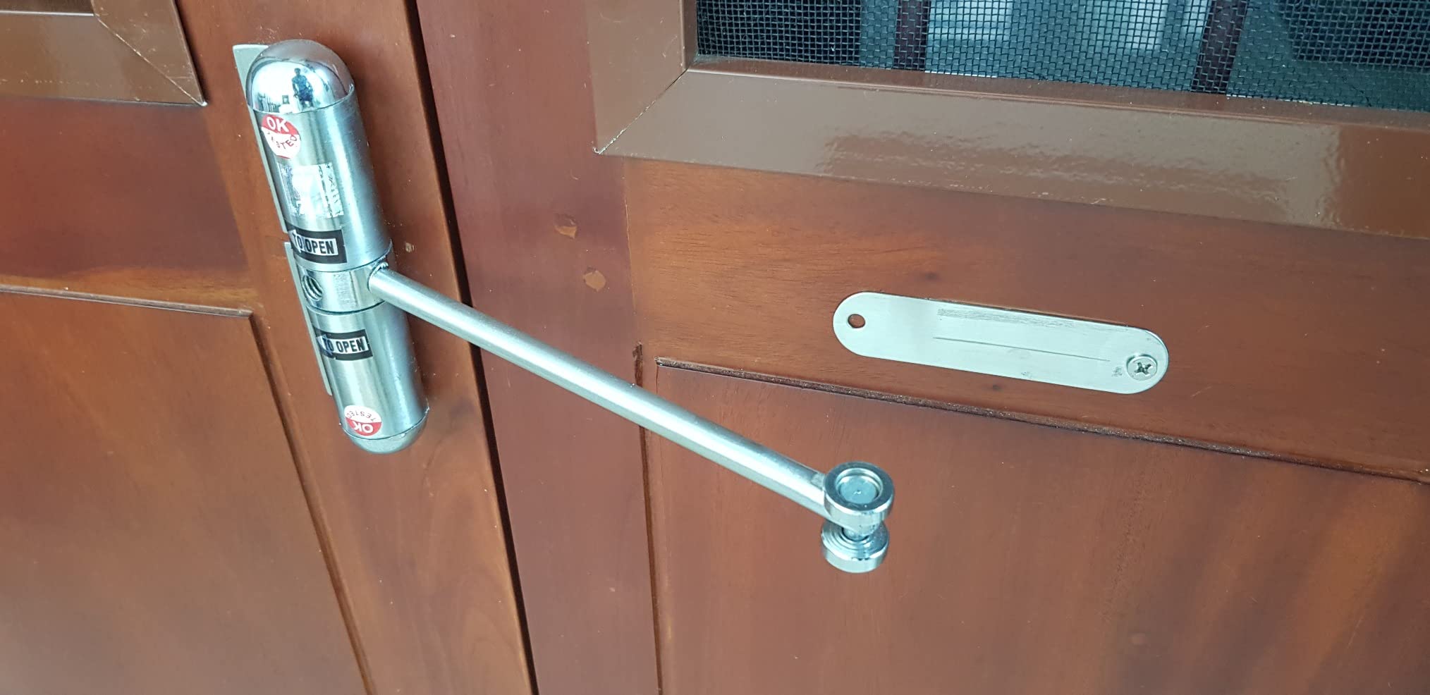 HYDUR Aluminium Body Capsule Door Closer, Standard Size, Brown Color ...