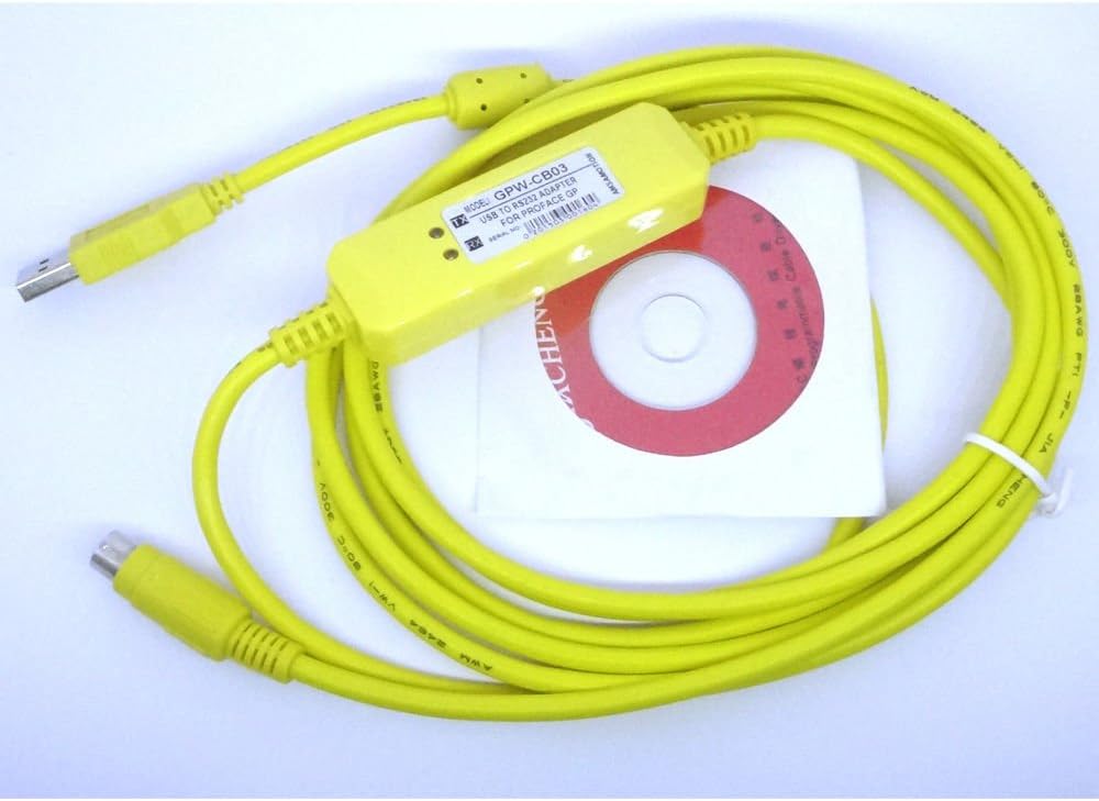 Amazon.com: FOR GPW-CB03 touch screen download cable USB to RS232 GP ...