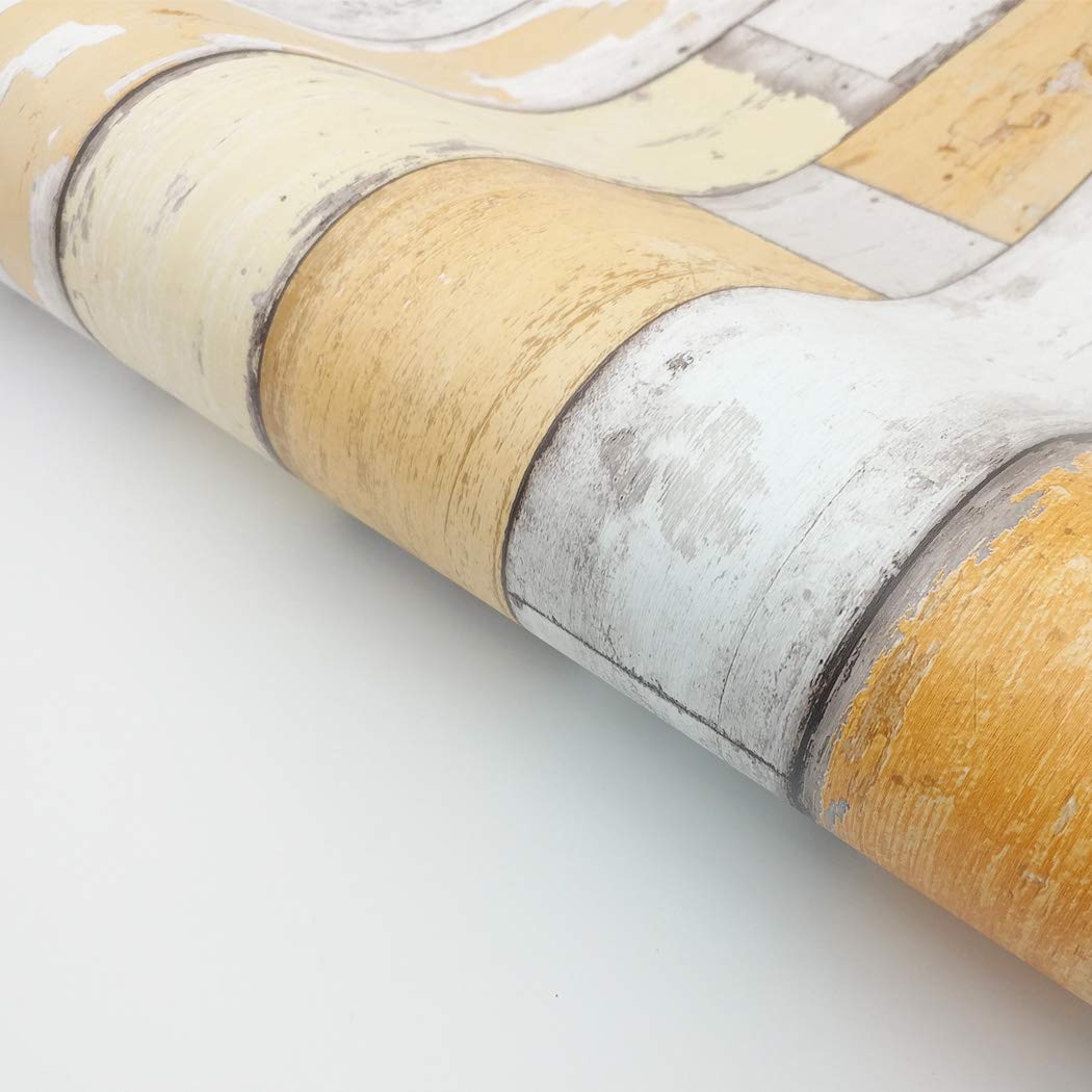 RoyalWallSkins Decorative Wood Grain Pattern Interior Paper Anzio, Self ...