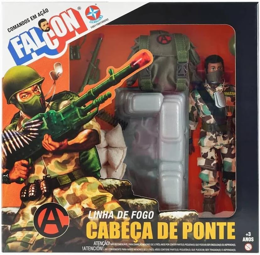 Boneco Falcon Linha de Fogo Cabeça de Ponte - Estrela | Amazon.com.br