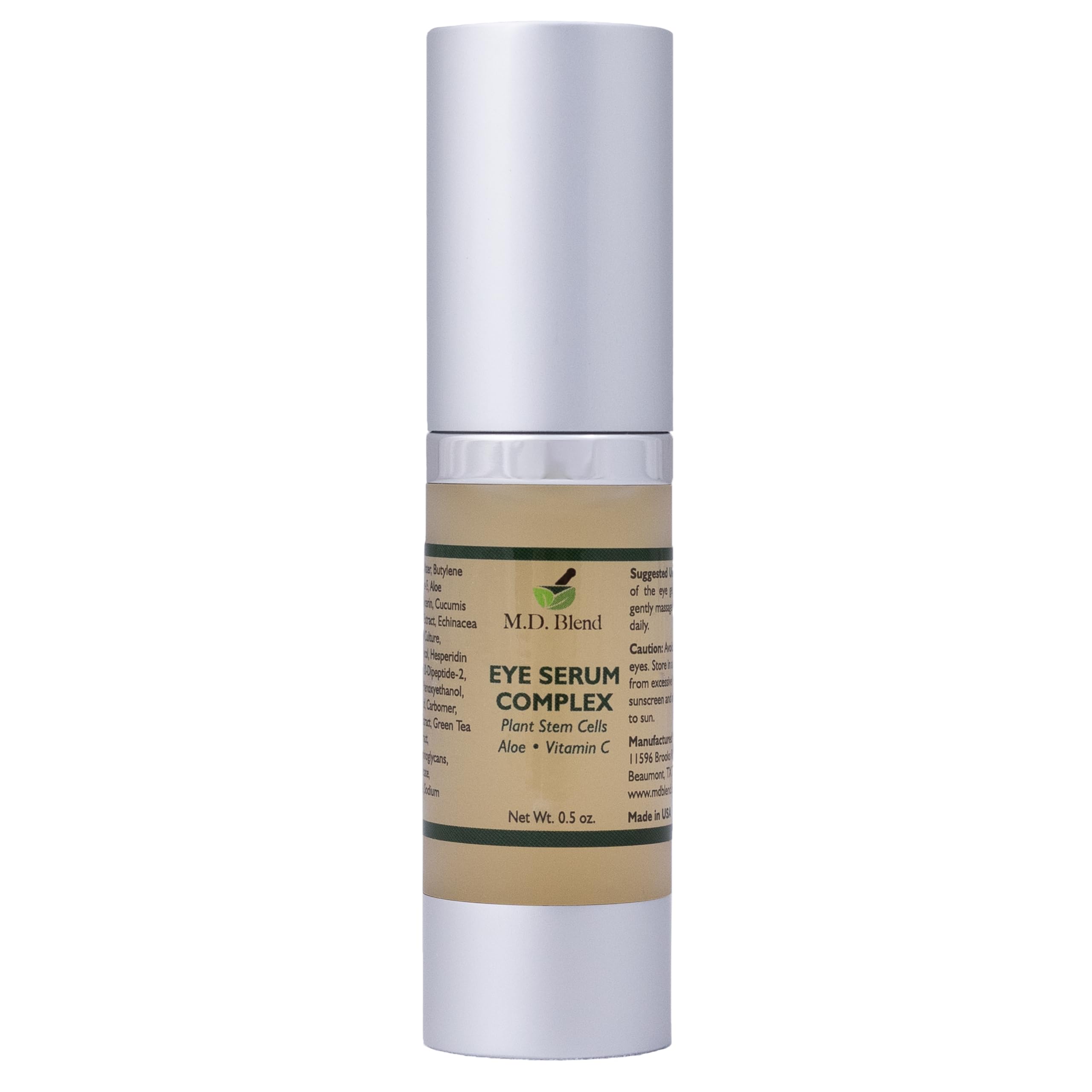 Amazon.com: M.D. Blend Plant Stem Cell Eye Serum Complex | Aloe Vera ...