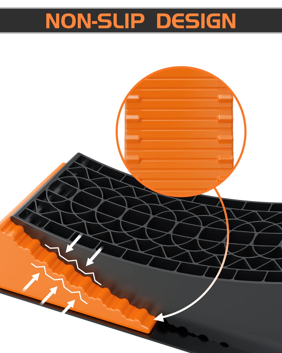 Snapklik.com : RV Leveling Blocks Ramp Kit, 2 Packs Camper Leveler ...