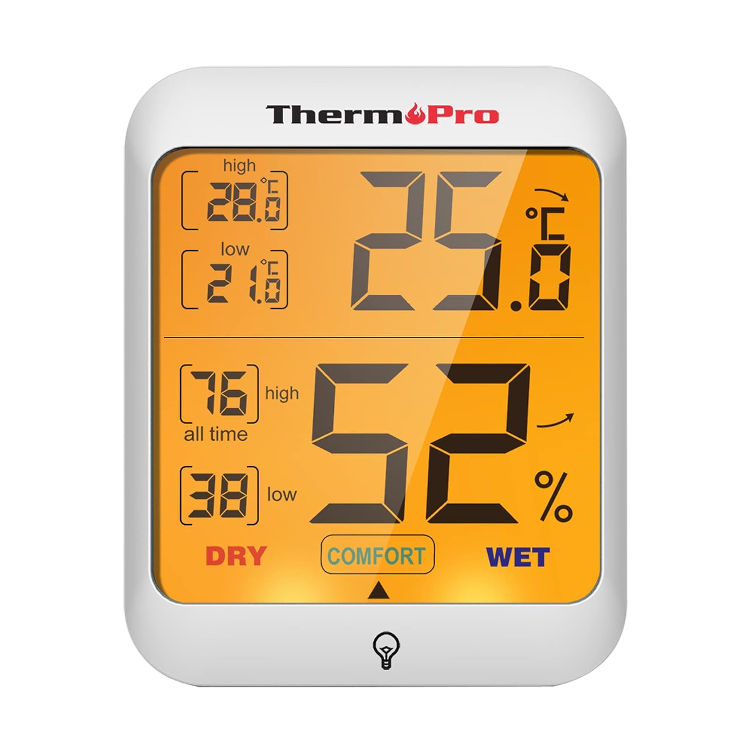 Thermopro TP53 Digital Termohygrometer Termometer Hygrometer ...