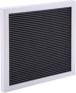 Amazon.com: Serlium Square Letter Board 25cm Felt Letter Board Message ...