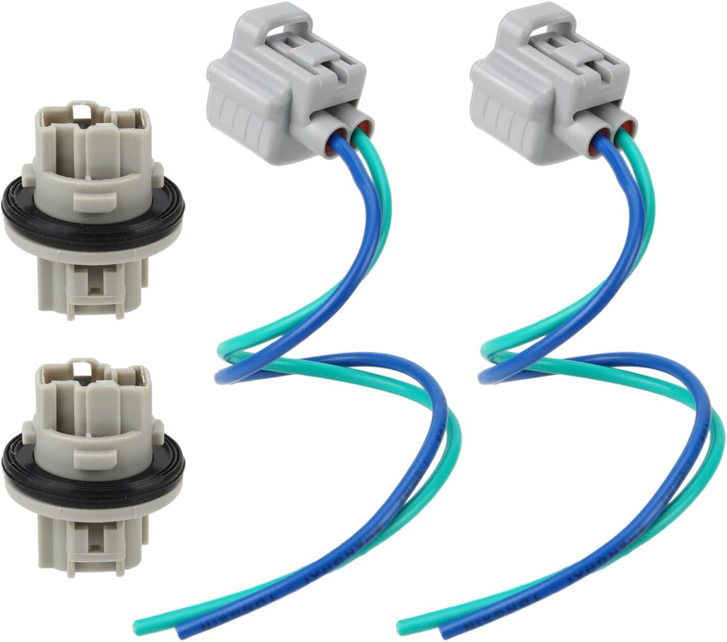 Amazon.com: MOTOALL 4PCS 90075-60028 Turn Signal Socket with Connector ...