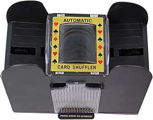 Amazon.com : Automatic Card Shuffler, 1-6 Deck Battery Powered Playing ...