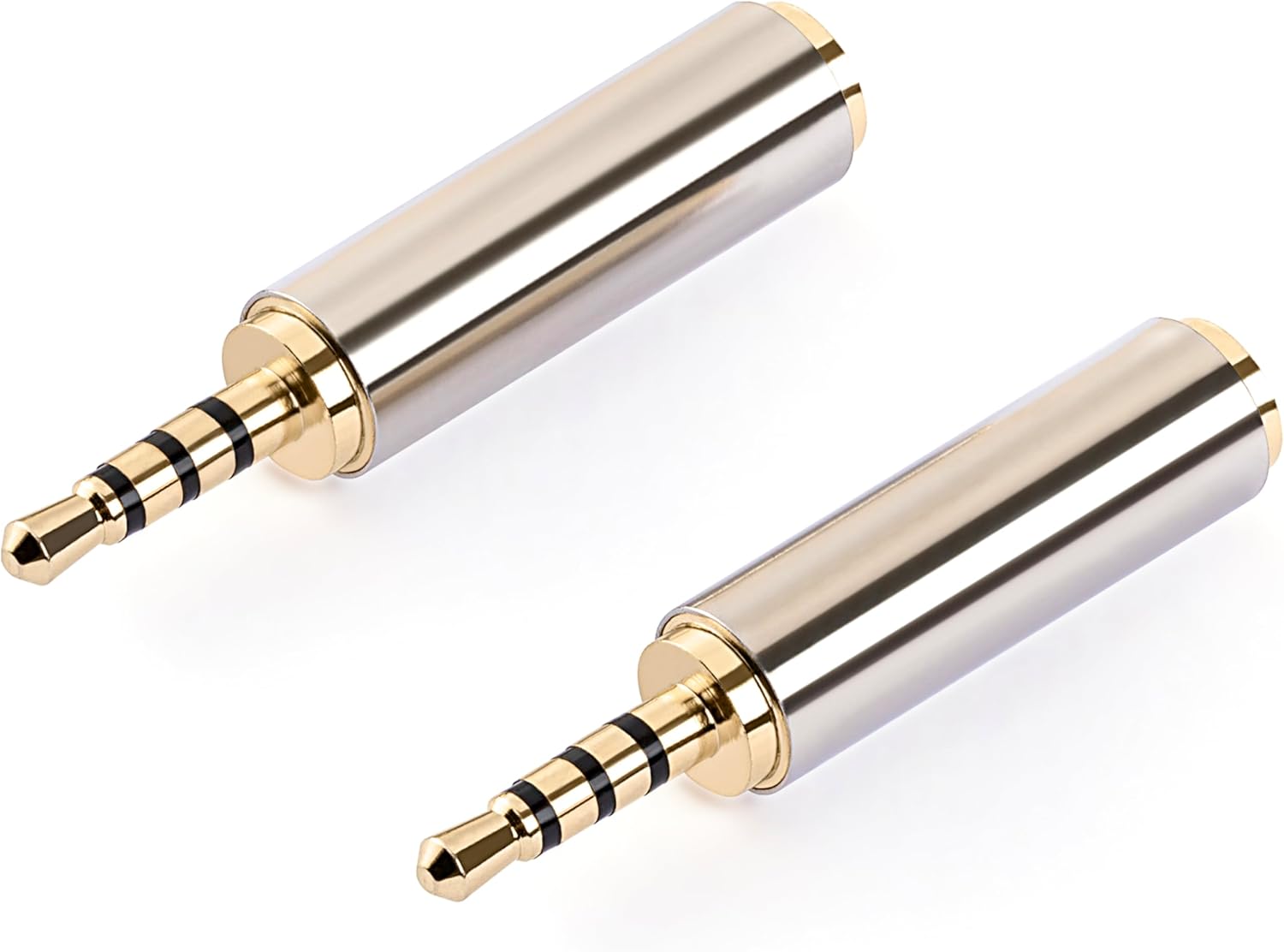 Amazon.com: 3.5mm Female to 2.5mm Male Adapter, 2 Pack Gold Plated Jack ...