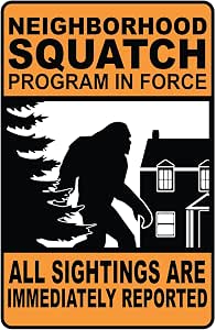 Amazon.com - SQUATCH METALWORKS Vinyl Sticker - Sasquatch Decal ...