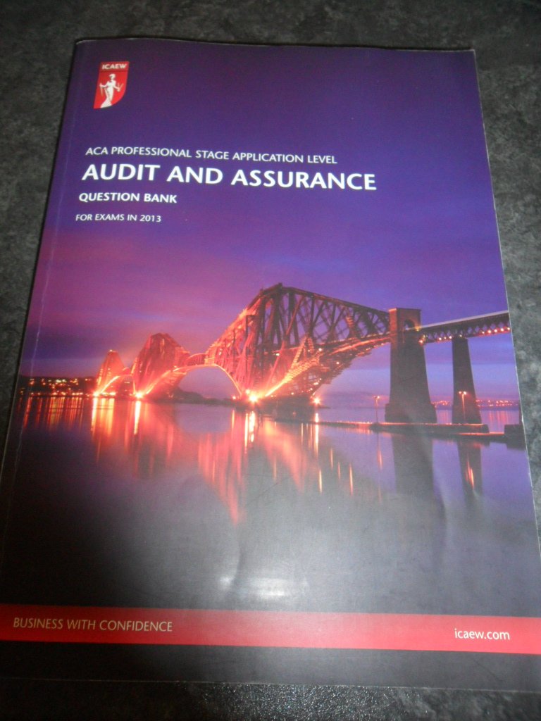 ACA Professional Stage Application Level - Audit And Assurance Question ...