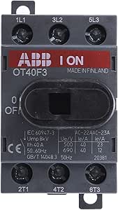 Amazon.com: ABB OT40F3 Main Power Disconnect : Industrial & Scientific