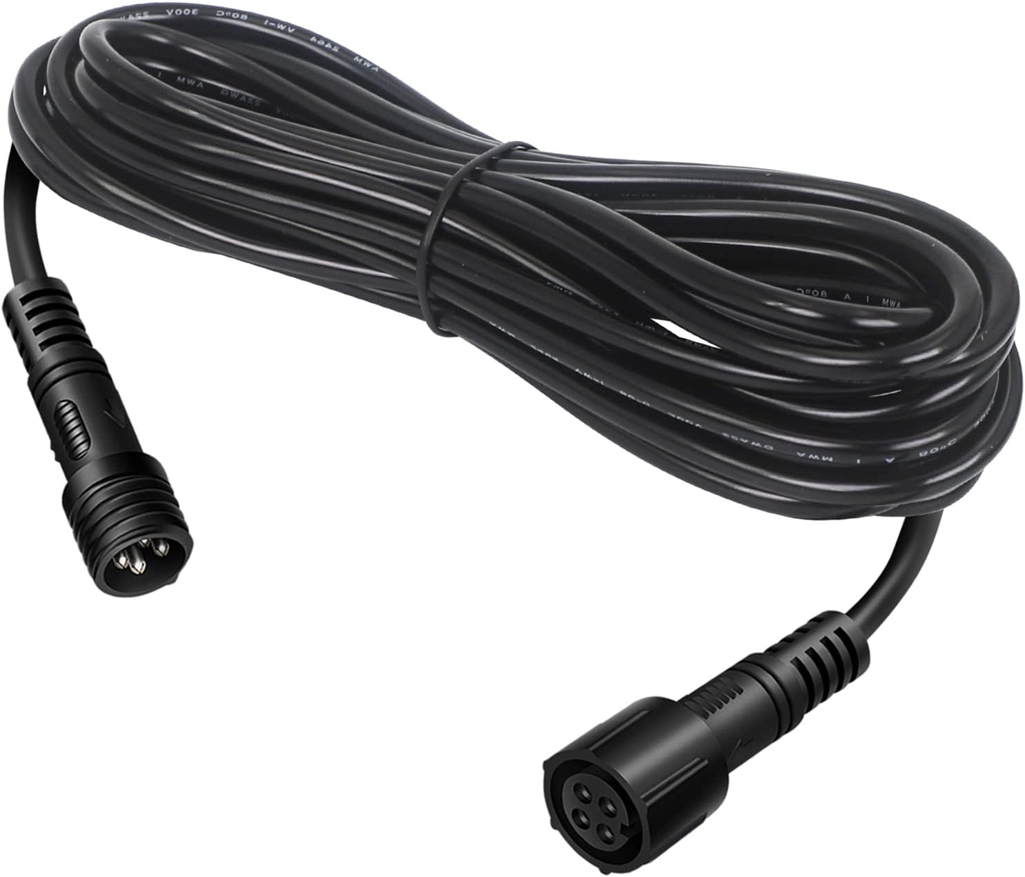 Amazon.com: 9.8 FT 3 Meter 4 Pin Extension Cord Cable Wire Connector ...