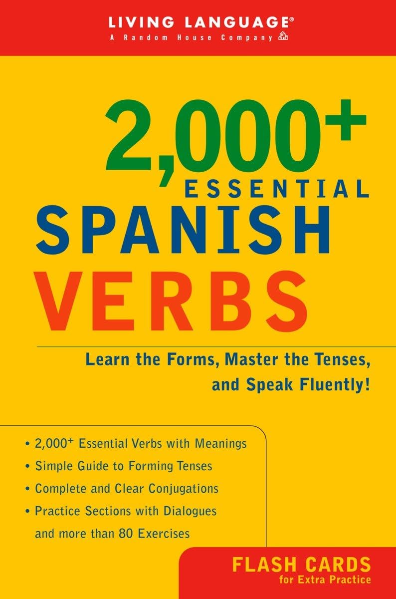 Amazon.com: 2000+ Essential Spanish Verbs: Learn the Forms, Master the ...