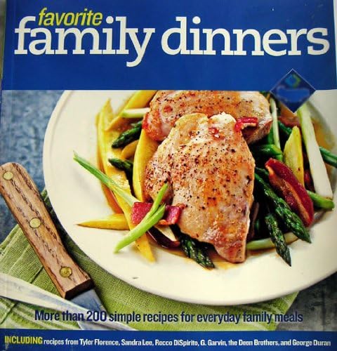 Amazon.com: Favorite Family Dinners Recipe Book : Everything Else