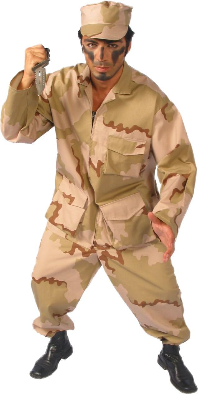 Amazon.com: Alexanders Costumes Men's Army Man, Brown, Small : Clothing ...