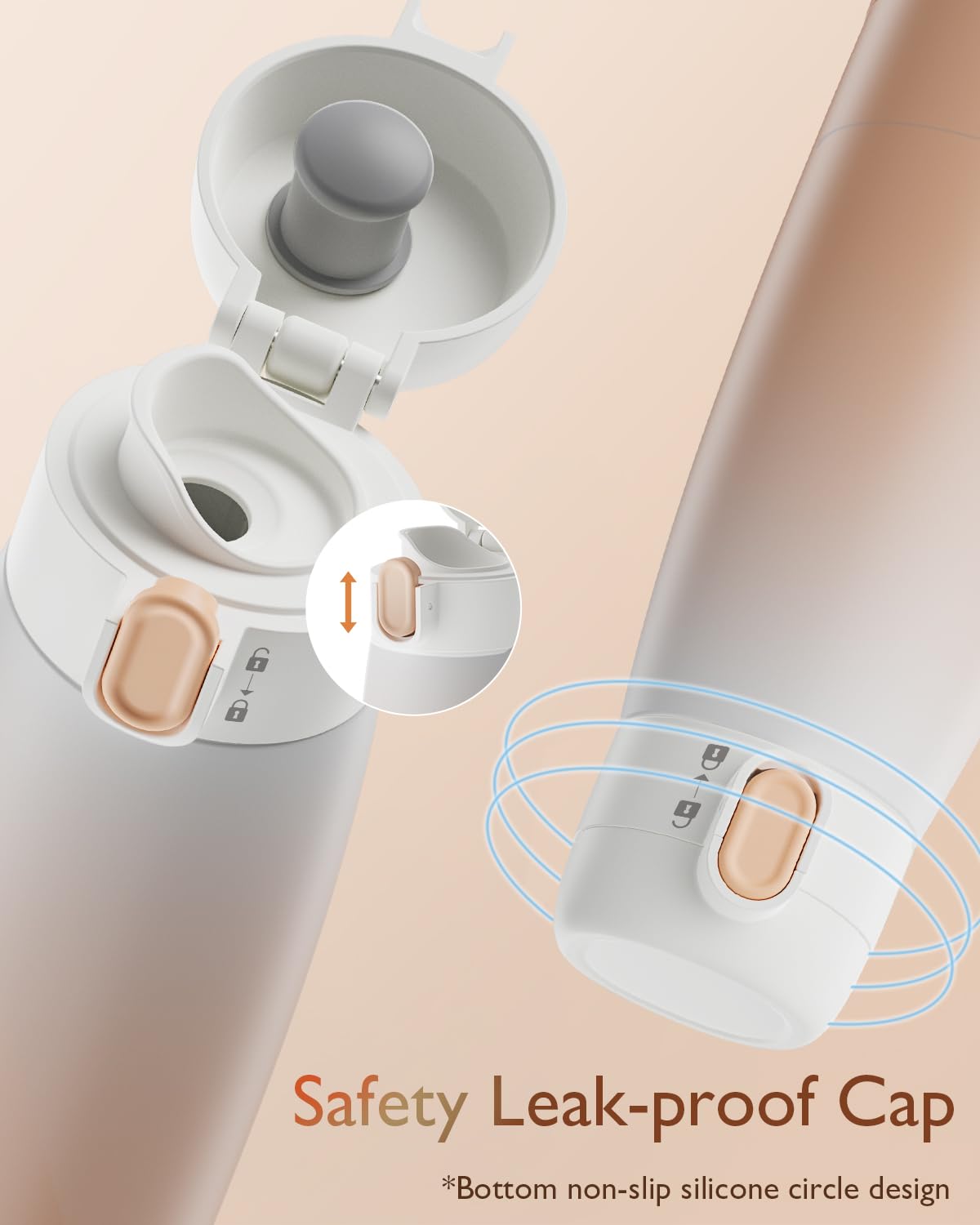 Snapklik.com : Fast Warming Portable Milk Warmer 12 Oz, Five-Level NTC ...