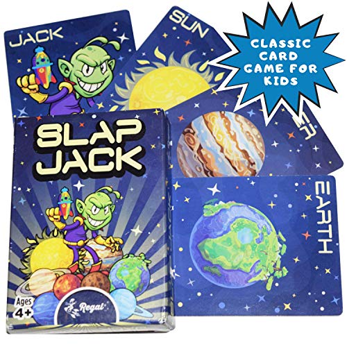 Regal Games Slap Jack Classic Card Game, Single Deck - Want It All