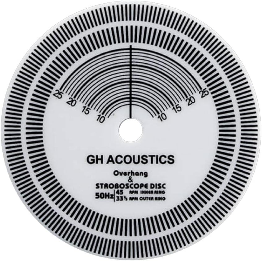 Amazon.com: Reliable Turntables Disc Stroboscope Mat Tests Rotational ...