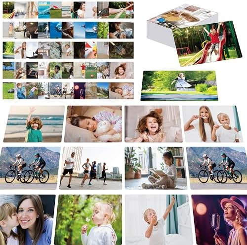 Amazon.com: 50 Verb Flashcards, Picture & Word Cards Action Language ...