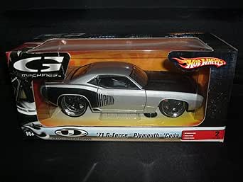 Amazon.co.jp: 1/24 G-Force '71 Plymouth 'cuda, 71 Hemi 'cuda, Barracuda ...