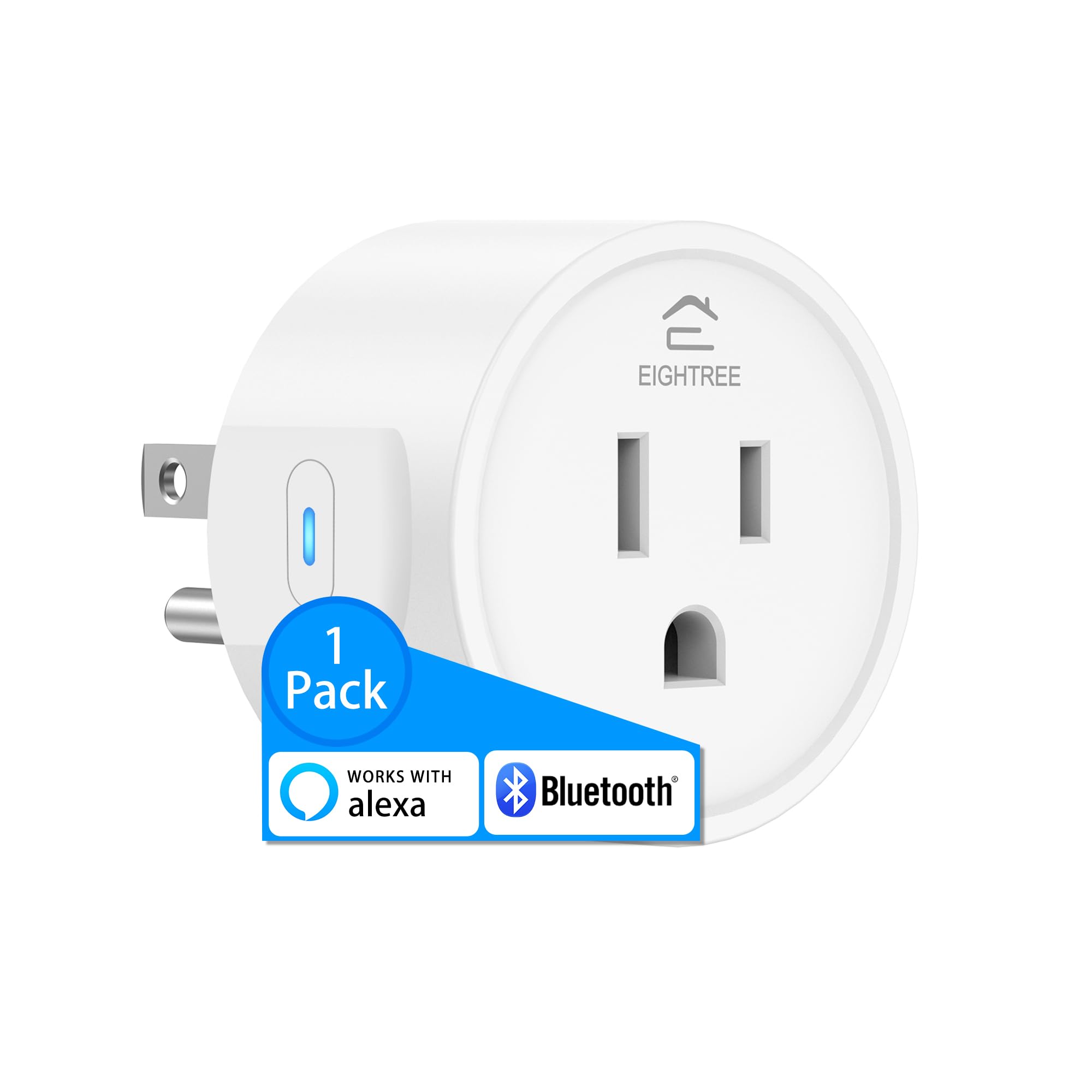 EIGHTREE Smart Plugs That Work with Alexa Only, Plug in Then Alexa ...