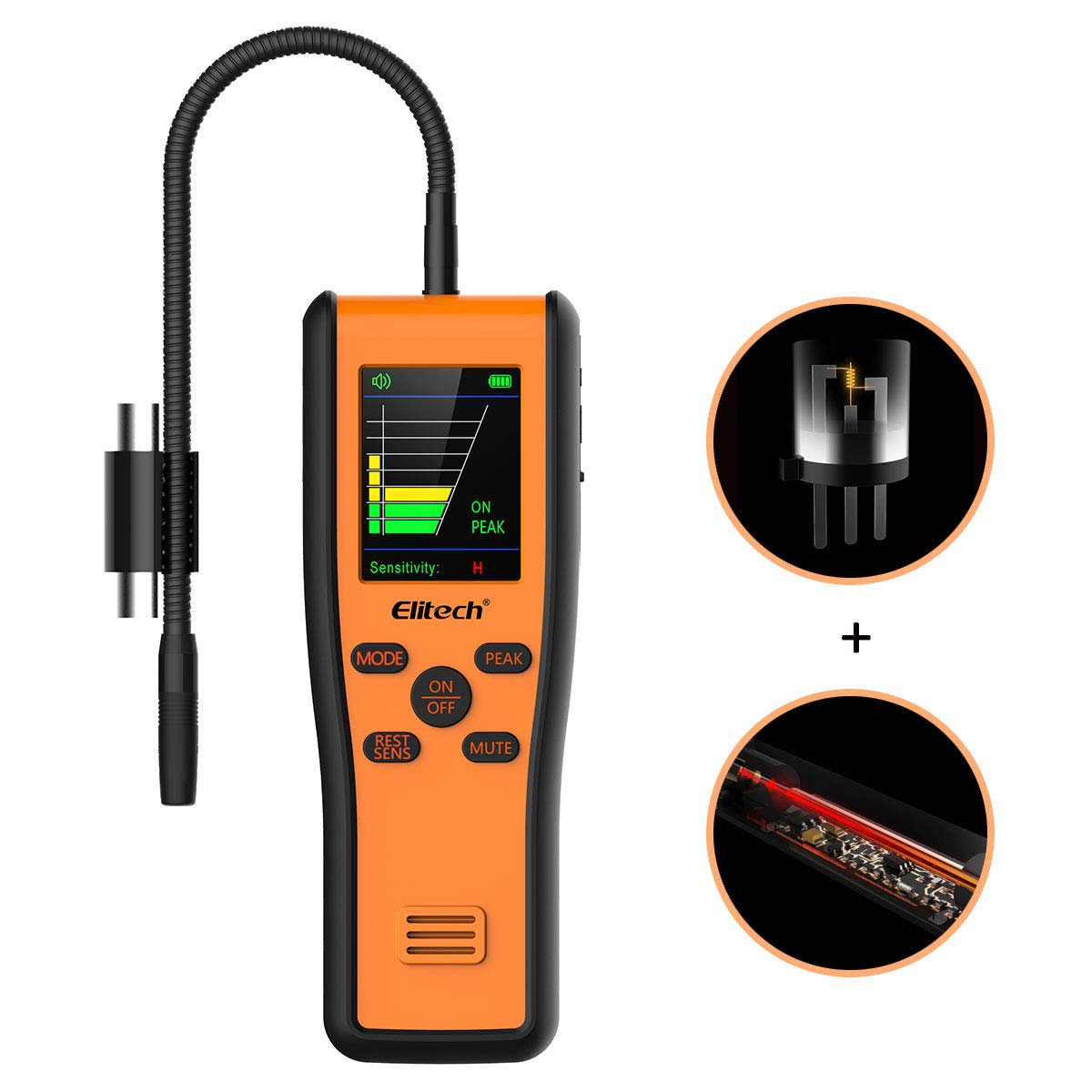 Elitech Infrared Refrigerant Leak Detector at Bill Voigt blog