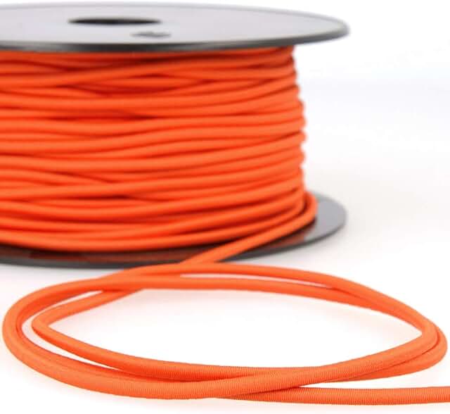 Amazon.co.uk: orange elastic cord