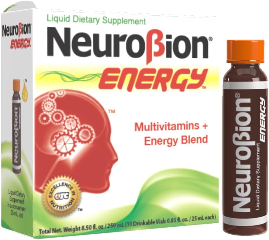 Amazon.com: Neurobion Energy Liquid Dietary Supplement Multivitamins ...