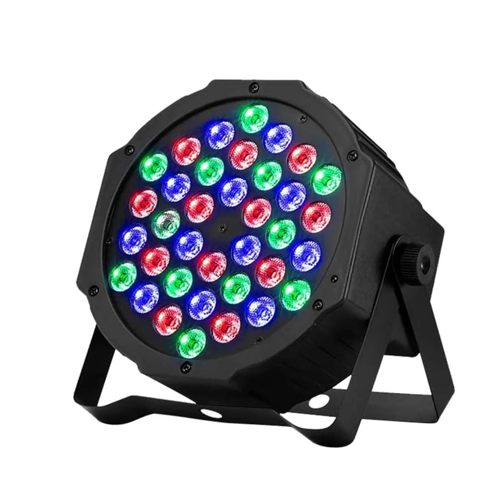 Buy HyperTrex 36 Led Par Light Multi-Colour Lighting Stage Lights Black ...