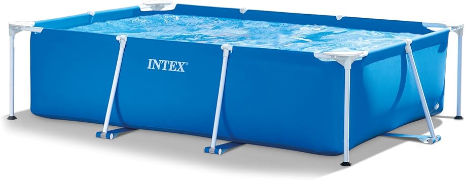 Intex Small Family Frame Pool 2.6m x 1.6m x 0.65m #28271 : Amazon.co.uk ...