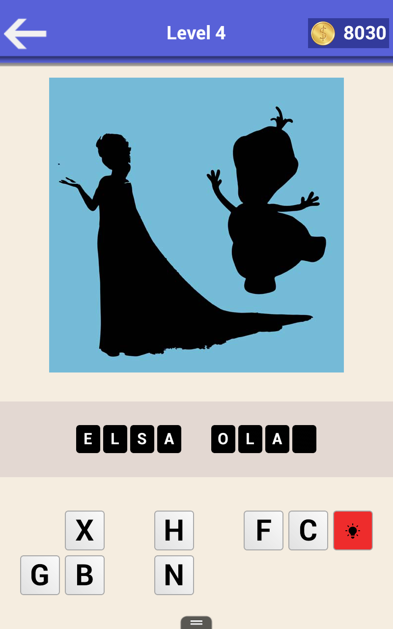 Guess the Cartoon Shadow Pairs Quiz - App on the Amazon Appstore
