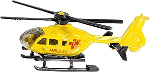 Siku - Helicopter - Yellow - Rescue Aircraft with Stable Landing Skids ...