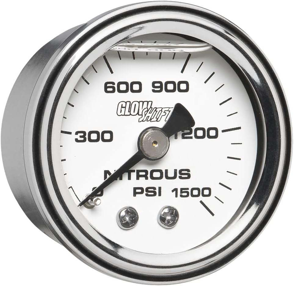 Amazon.com: Nitrous Express Nitros Express 15509 Nitrous Pressure Gauge ...