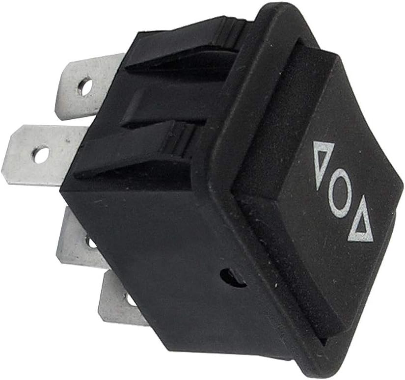 Amazon.com: Aexit Momentary 6 Wall Switches Pin DPDT On/Off/On Rocker ...