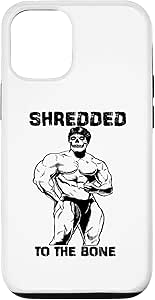Amazon.com: iPhone 12/12 Pro Shredded To The Bone Weightlifting Workout ...