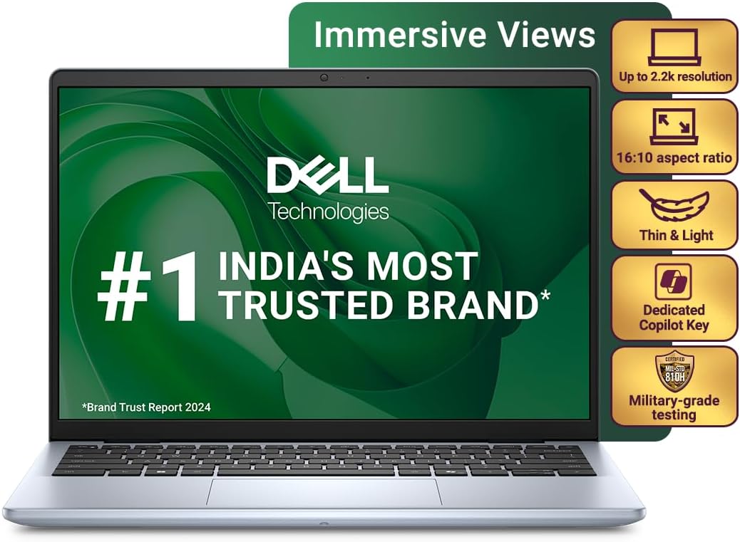 Dell Thin & Light Inspiron 7440 2in1 Laptop, Intel Core 3 100U, 8GB ...