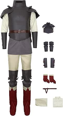 Amazon.com: Cheayog Anime Delicious in Dungeon Cosplay Laius Costume ...
