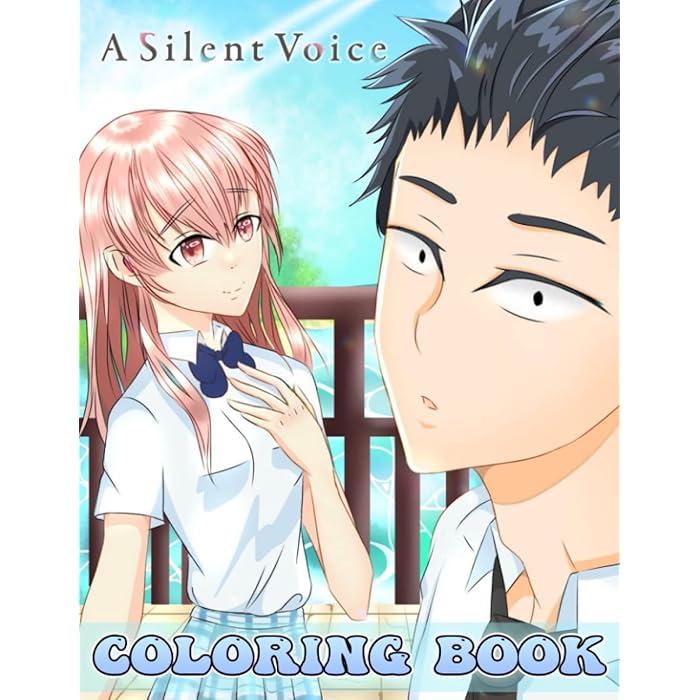 Buy A Silent Voice Coloring Book: A Cool Coloring Book With Many ...