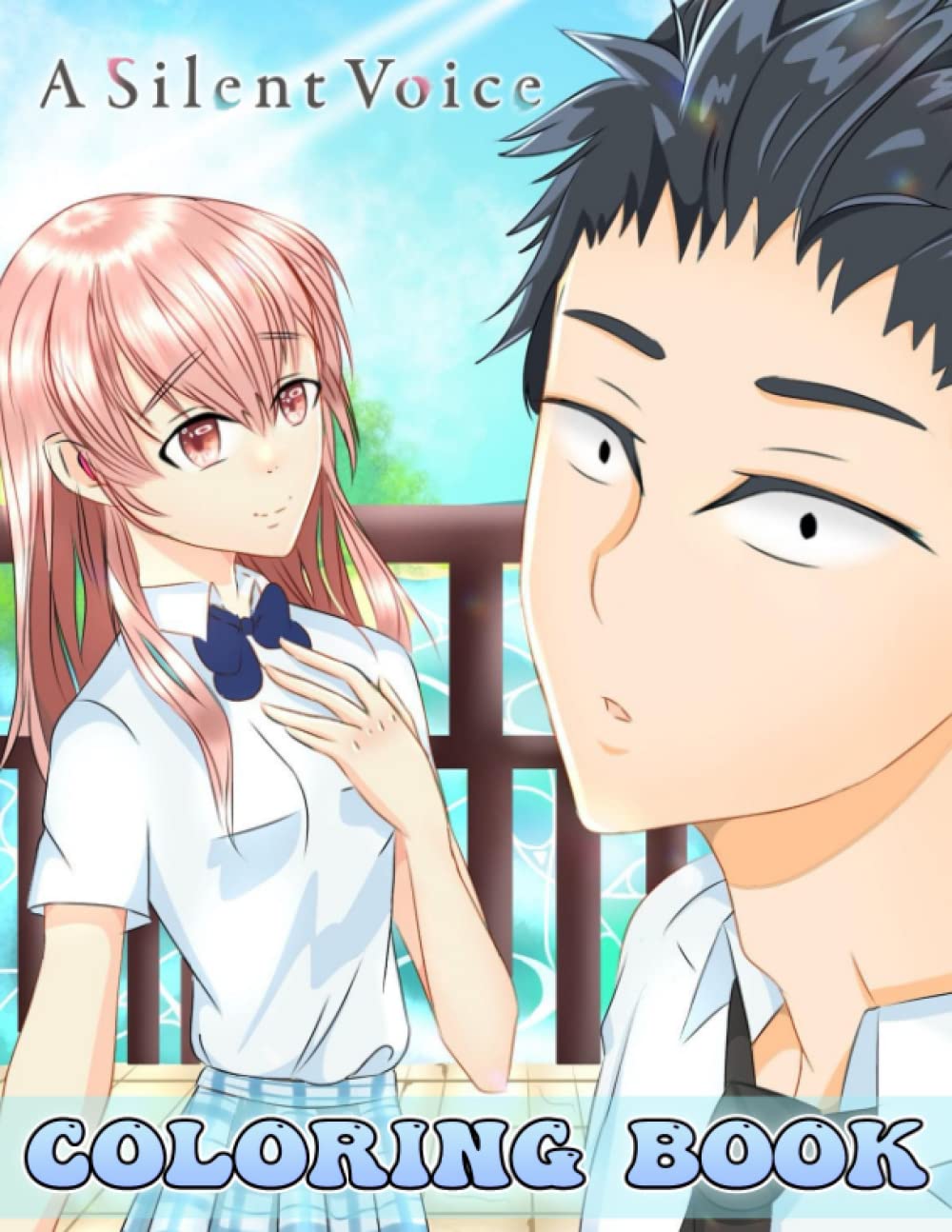 Buy A Silent Voice Coloring Book: A Cool Coloring Book With Many ...