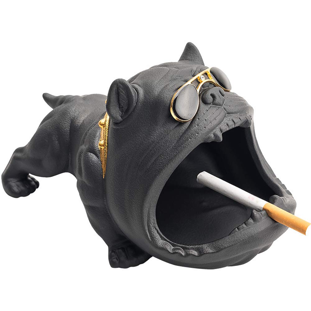 Cartoon Dog Smoking Cigar