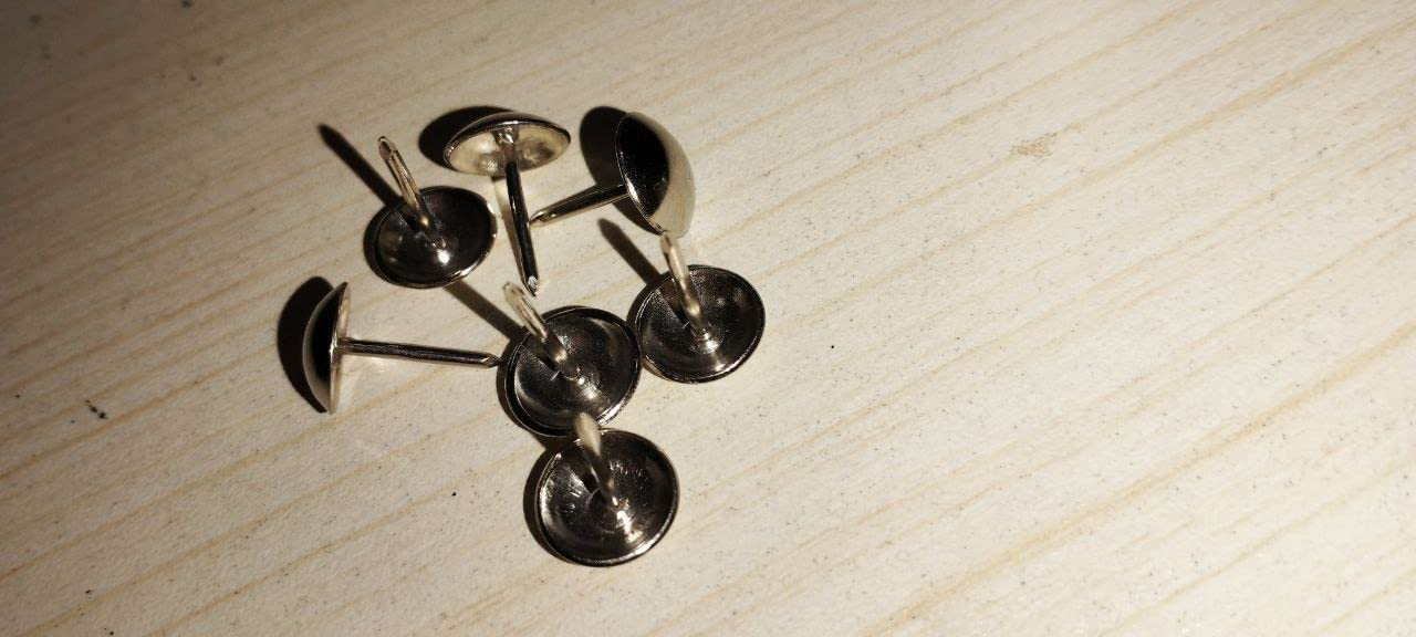 Golden & Silver Thumb Pins, Push Pins for Notice Board /Bulletin Board ...