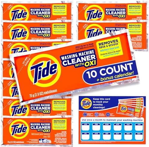 Amazon.com: Washing Machine Cleaner by Tide, Washer Machine Cleaner ...