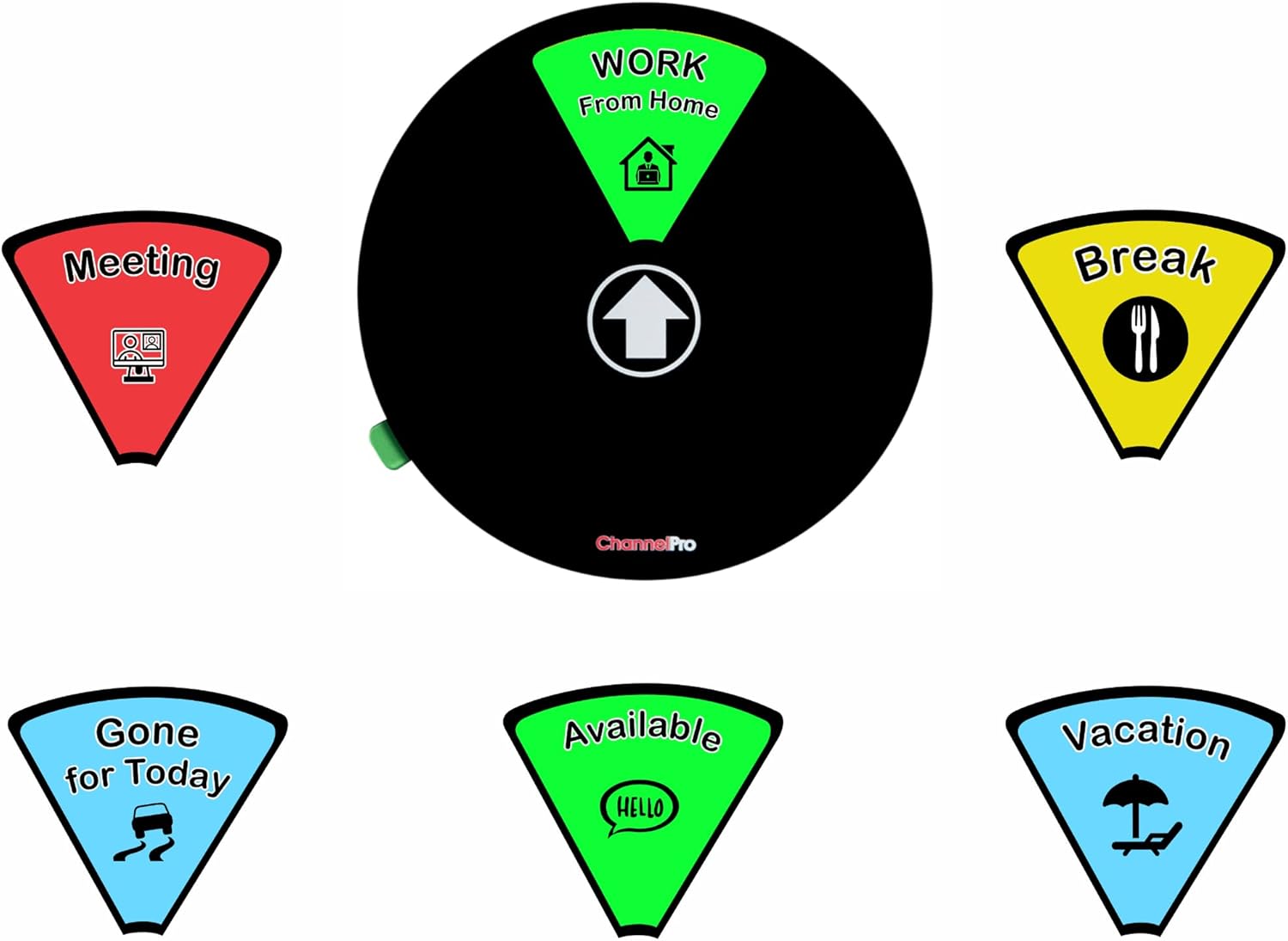 Amazon.com: S-I-X OPTIONS BLACK Office Privacy sign Work from HOME Do ...