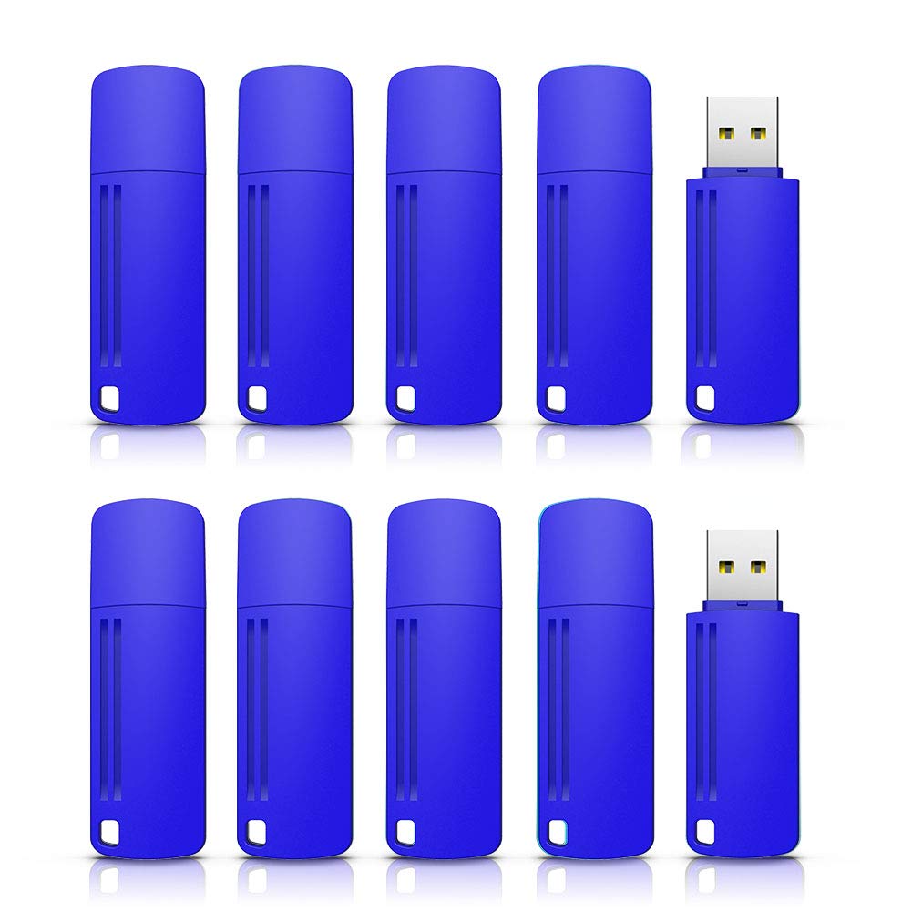 KEXIN 10 Pack 1GB Flash Drive 1 GB Thumb Drive Bulk Pack USB Flash ...