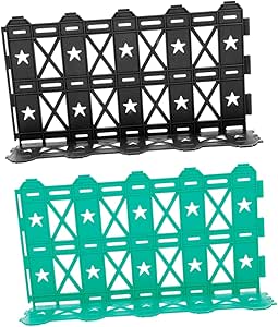 Amazon.co.jp: OUNONA 2pcs Baffle Perishable Food Stack Guardrail Baffle ...