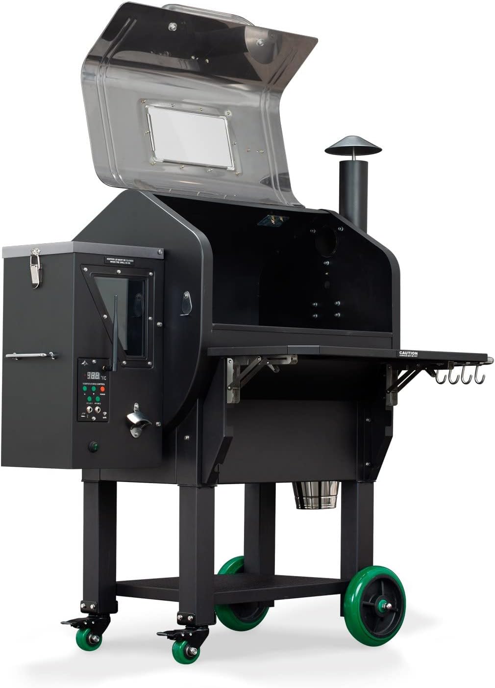 Amazon.com : Green Mountain Grills Ledge Prime SS WI-FI, ROTISSERIE ...