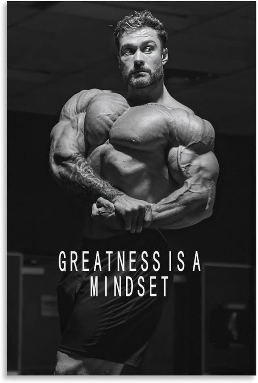 Amazon.com: Bodybuilder Poster Chris Bumstead Poster Bodybuilding ...