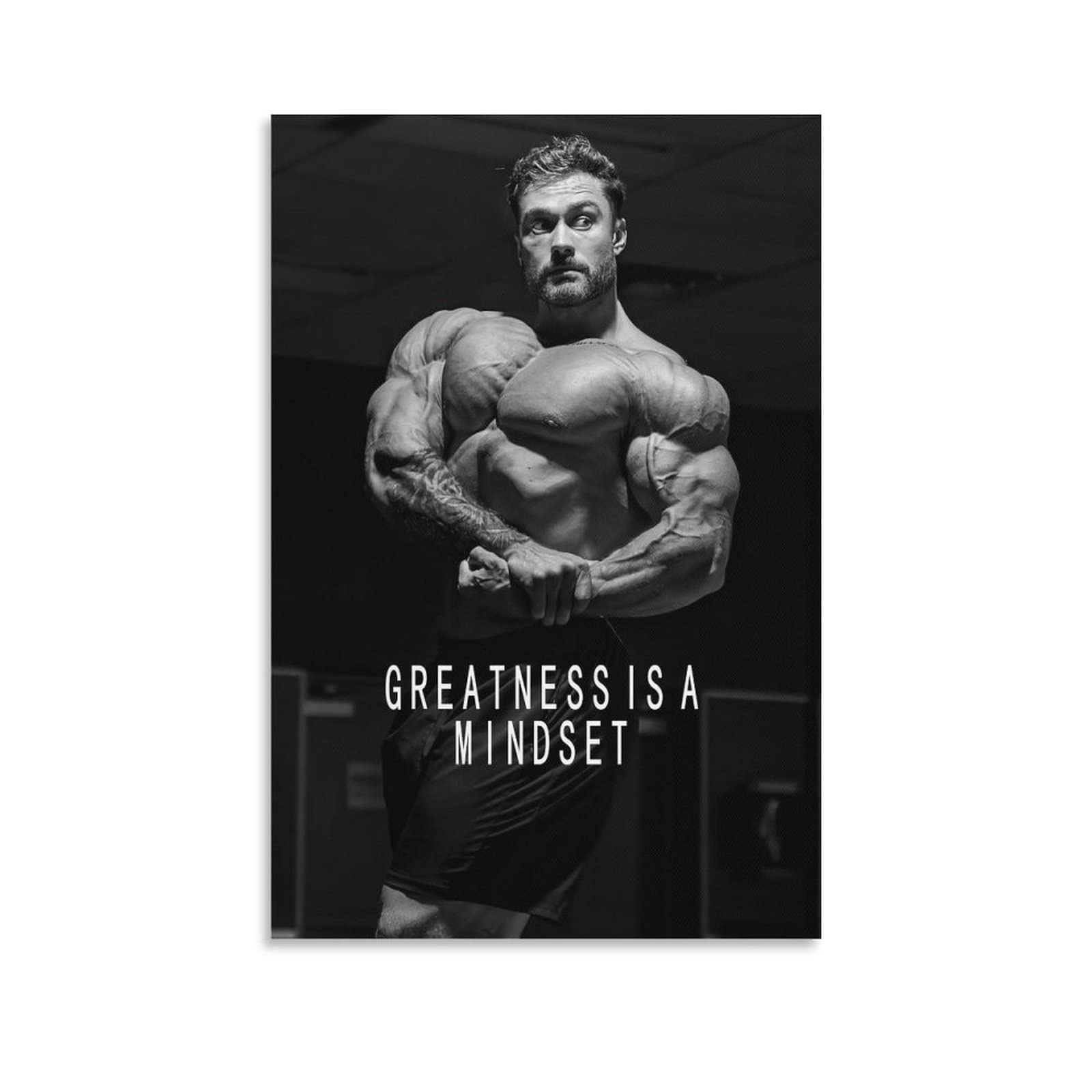 Amazon.com: Bodybuilder Poster Chris Bumstead Poster Bodybuilding ...