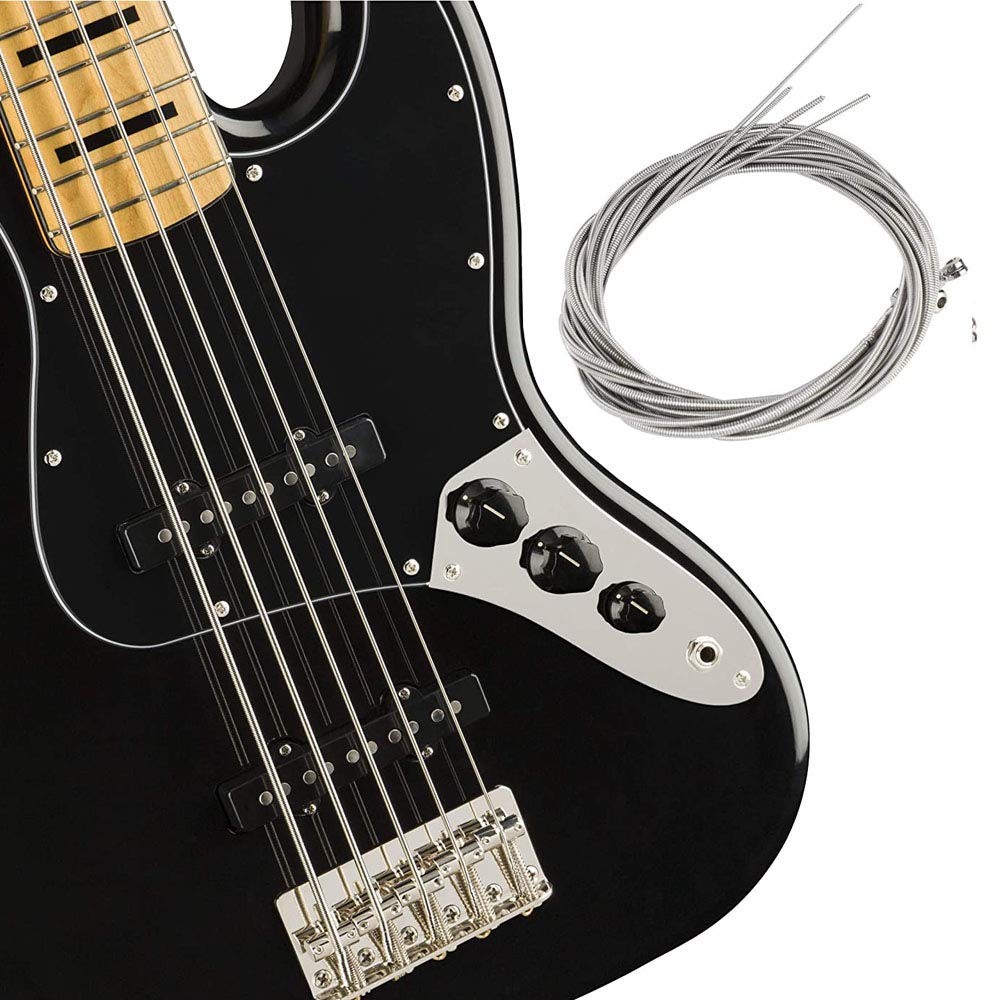 Snapklik.com : Jiayouy 5 Strings/Set Stainless Steel 5 String Bass Strings